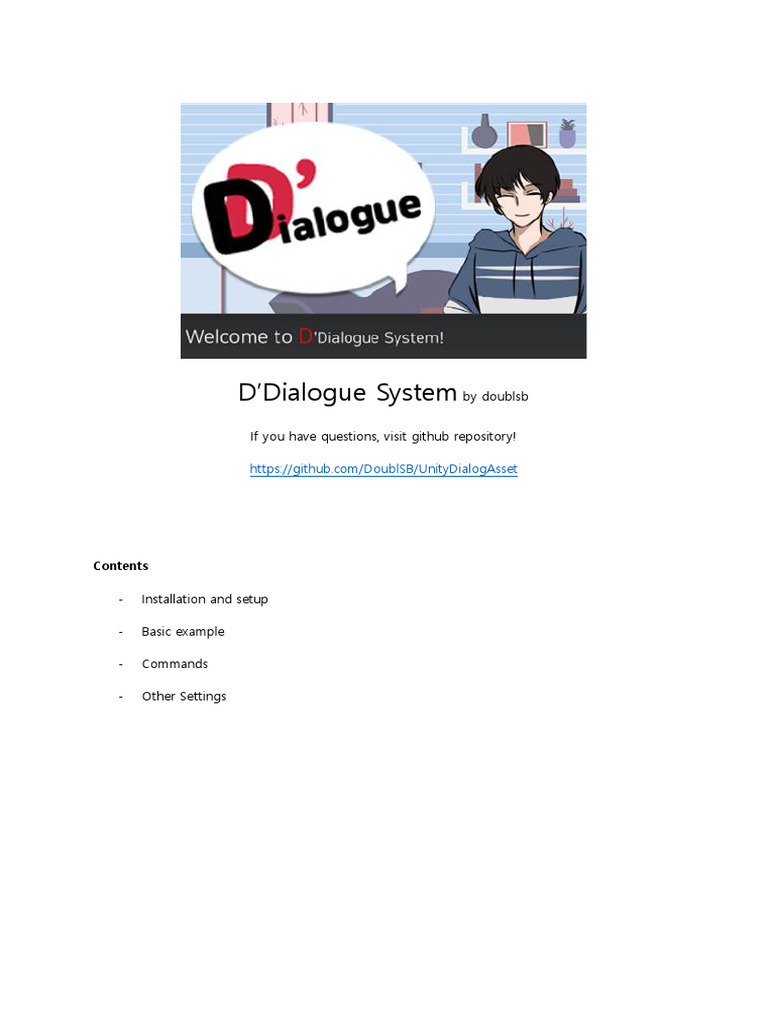 Dialogue System Document | PDF | Operating System Families | Computer ...