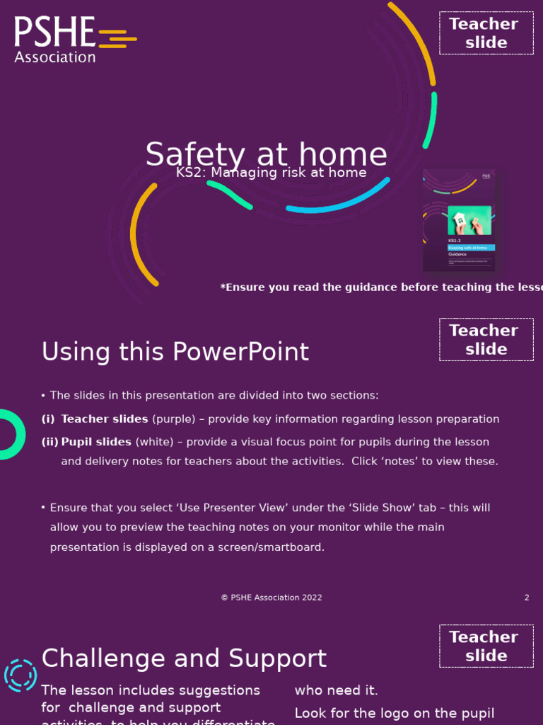 Managing Home Safety for KS2 Students | PDF | Risk | Teachers