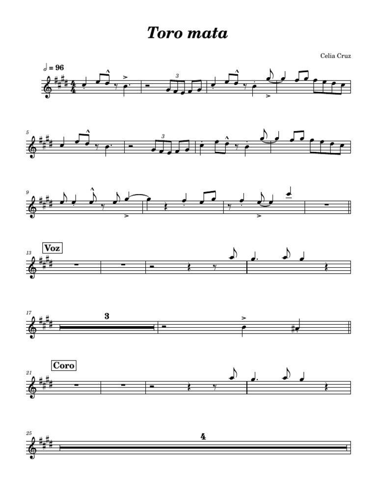 Toro Mata Trompeta | PDF