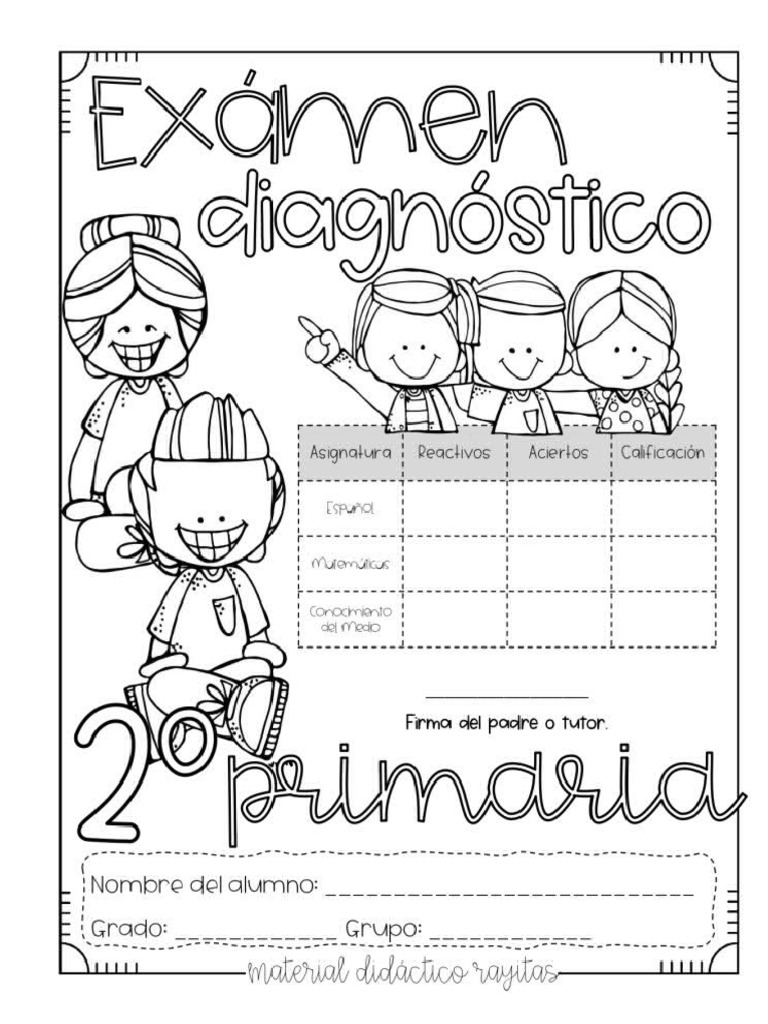 Evaluacion 2do Primaria | PDF