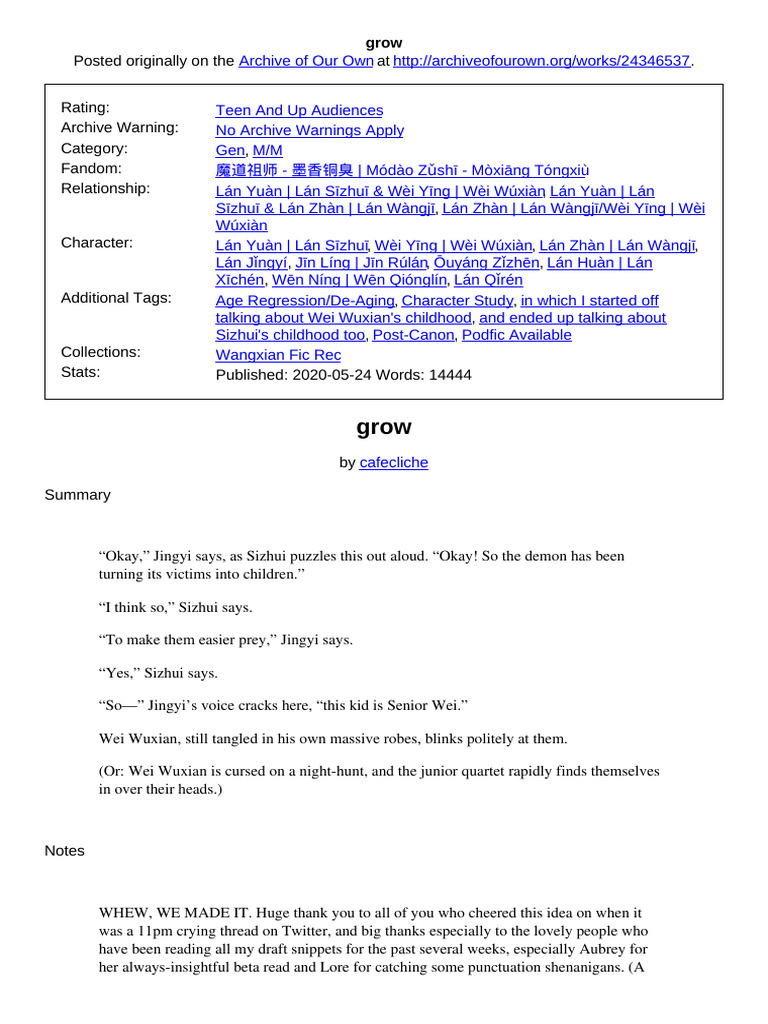 Grow | PDF | Self-Improvement | Mystery, Thriller & Crime Fiction