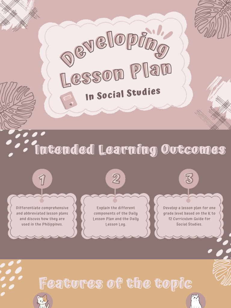Social Studies Lesson Plan Guide | PDF