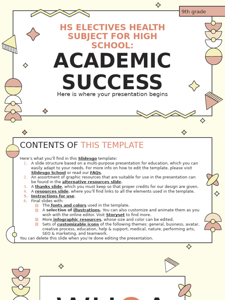 HS Electives Health Subject For High School - 9th Grade - Academic ...