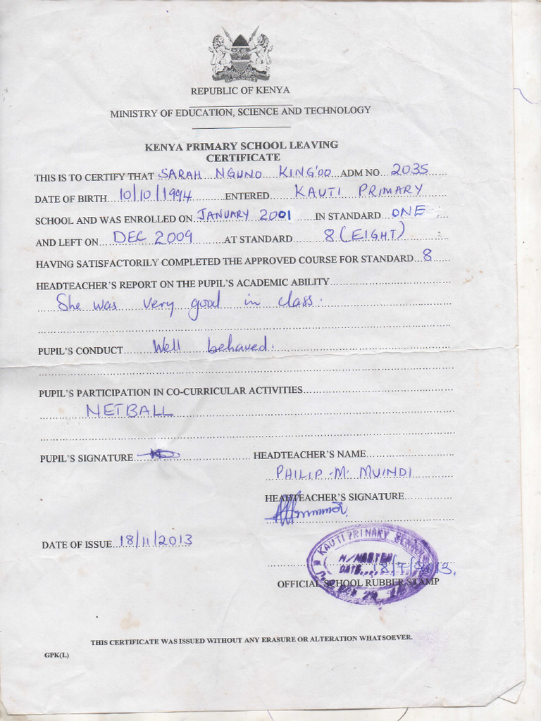 Leaving Cert Primary Sarah051 | PDF