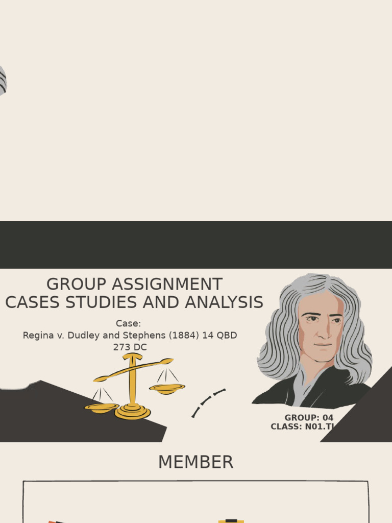 Necessity and Murder: Dudley & Stephens | PDF | Murder | Criminal Justice
