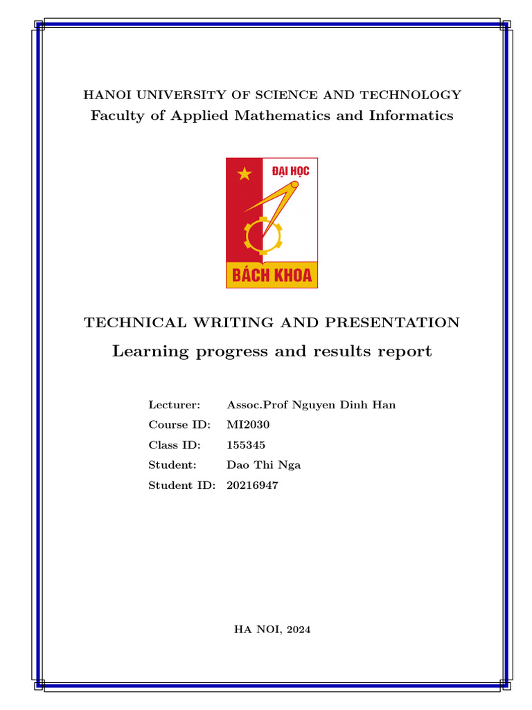 GK Tech Dao Thi Nga | PDF | Image Segmentation | Authentication