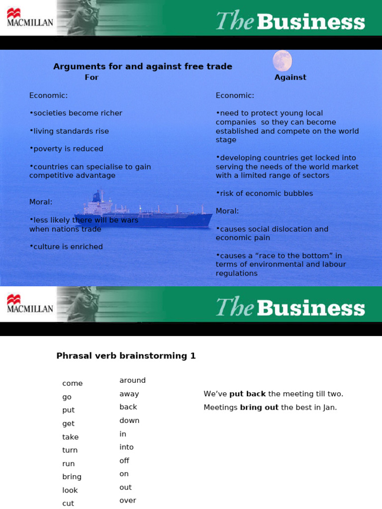 The Business Advanced PowerPoint 8 | PDF | Economies