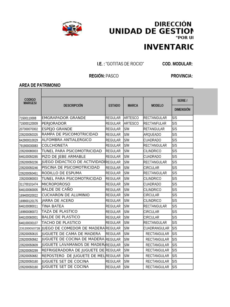 Inventario 2023 | PDF | Color