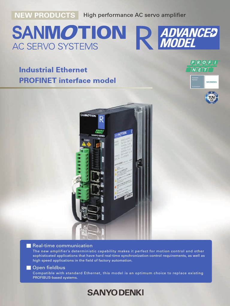 Sanmotion R Profinet E-2 Datasheet | PDF | Computer Science | Internet Protocols