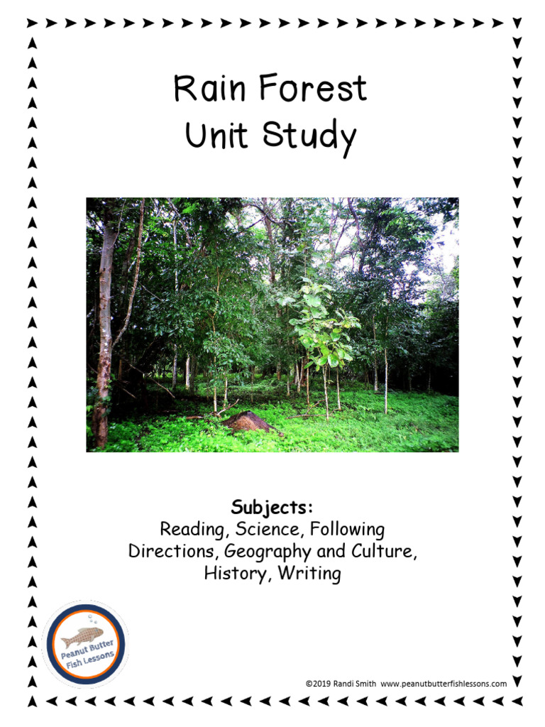 Amazon Rain Forest Notebooking Pages Secure | PDF | Rainforest | Amazon ...