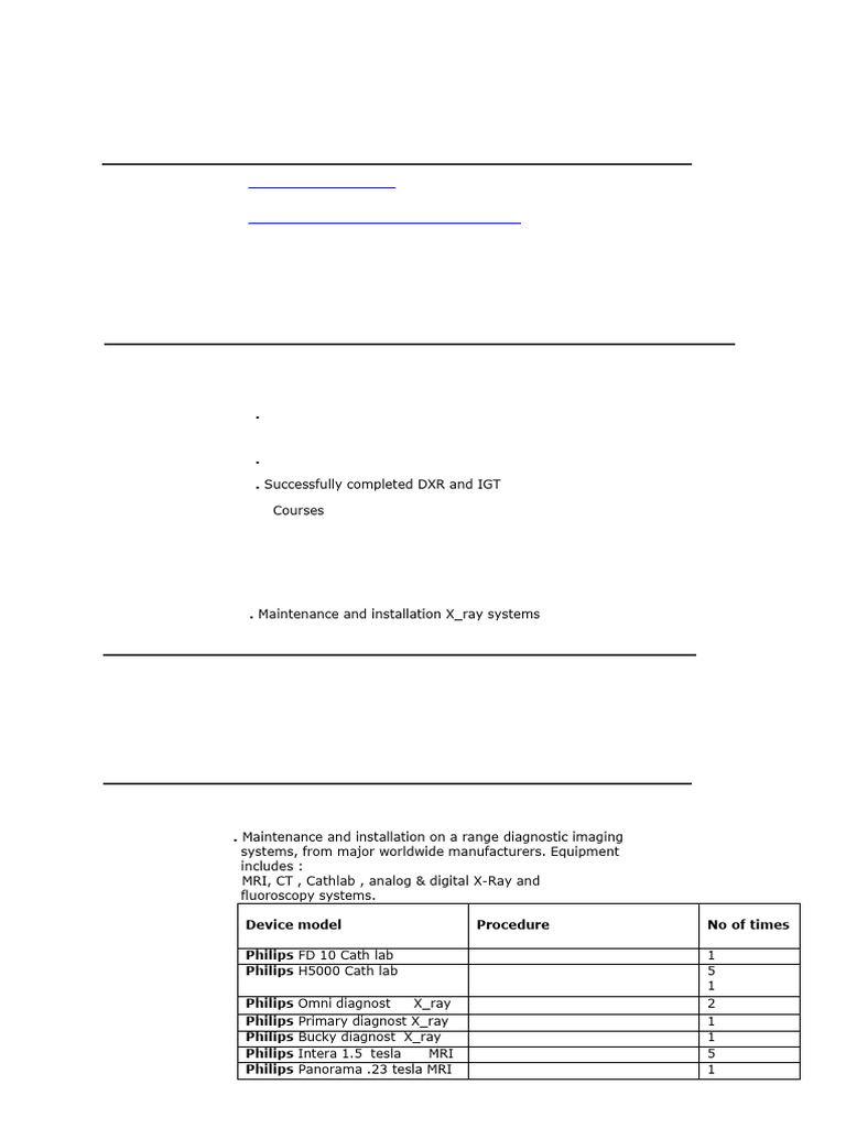 CV - Eslam Ateia Abdalaziz PDF | PDF | X Ray | Philips