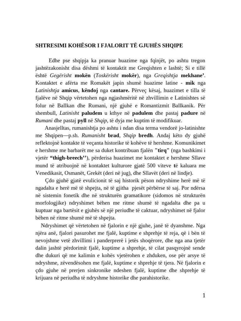 Shtresime Leksikore-Huazimet................. | PDF