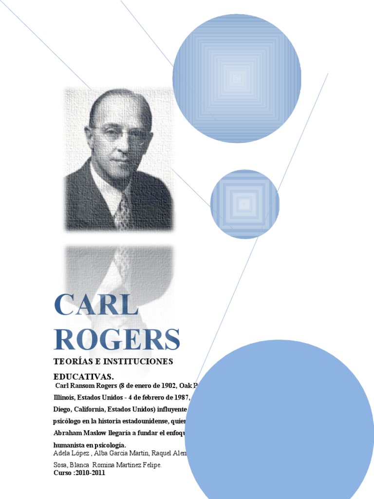 Aportaciones de Carl Rogers a la Educación | PDF | Acción (filosofía ...