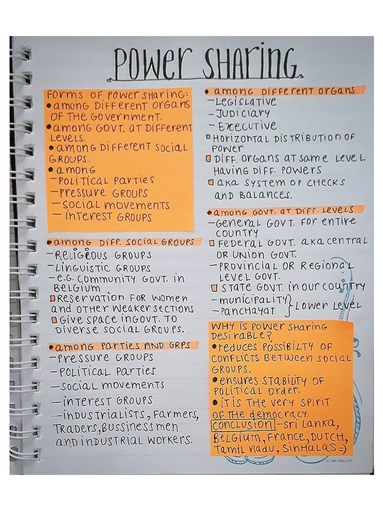 Taking Notes - Power Sharing - Notes - Student Goals - Student Life ...