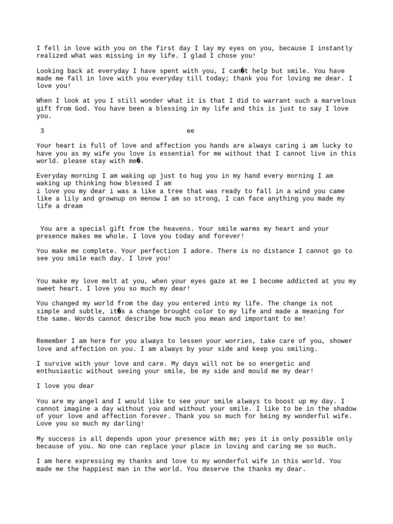 Love Word | PDF | Love