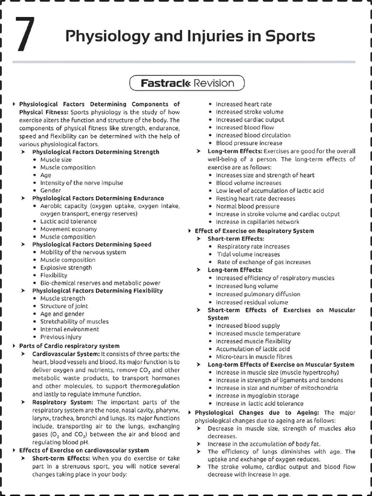 Chapter 7 Injury Physical Education | PDF