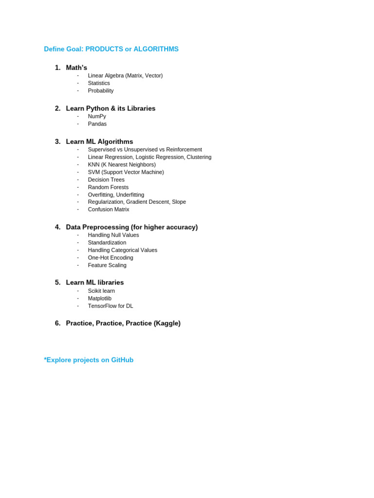 Machine Learning Resources | PDF