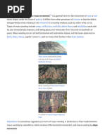 Understanding Mass Wasting Processes | PDF | Landslide | Erosion