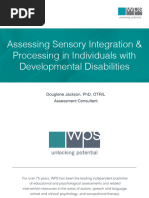 Sensory Profile 2 Scoring Excel | PDF | Perception | Taste