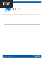 WellComm Section 3 Score Sheet Guide | PDF | Human Communication