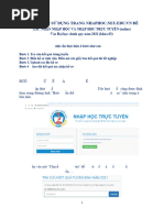 Hướng Dẫn Chi Tiết Nhập Hệ Thống Thông Tin Tân Sinh Viên | PDF