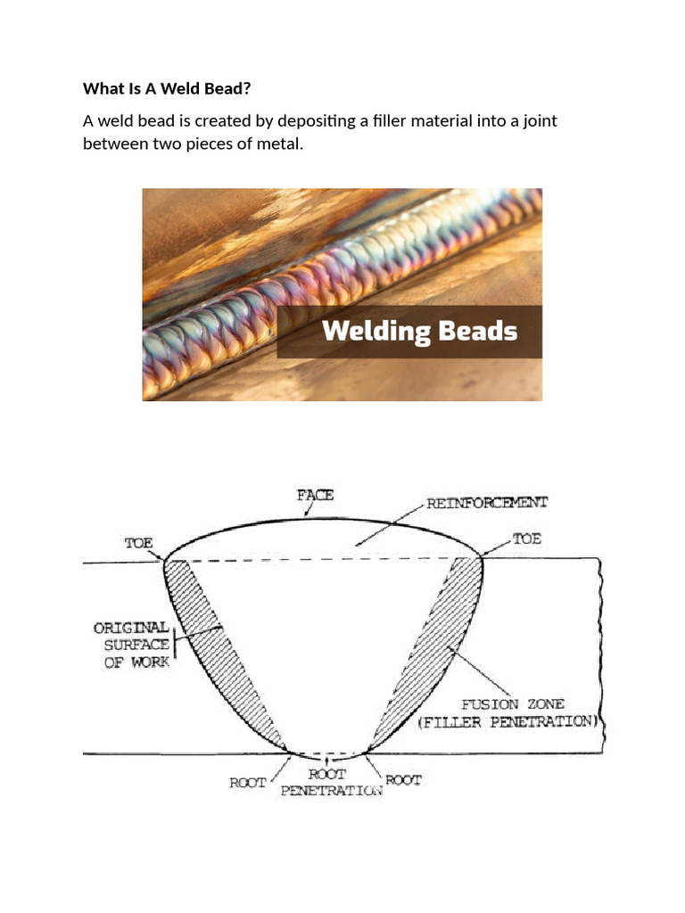 Understanding Weld Beads and Pools | PDF