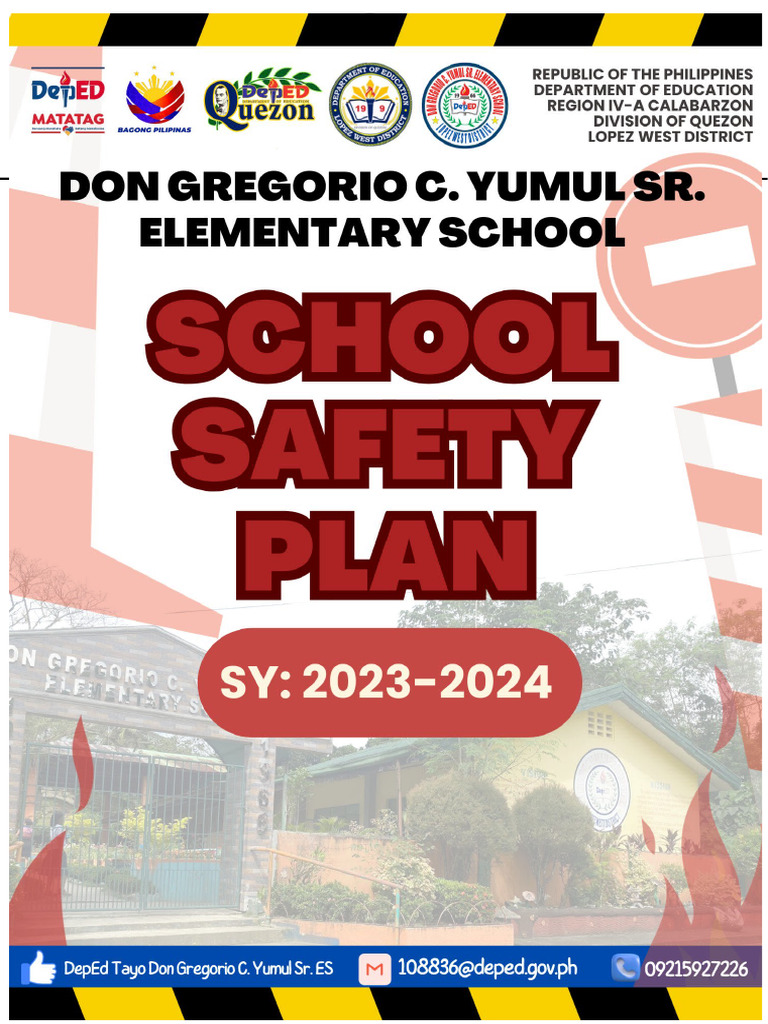 Dgcyses School Safety Plan 2023 2024 | PDF | Emergency Management ...