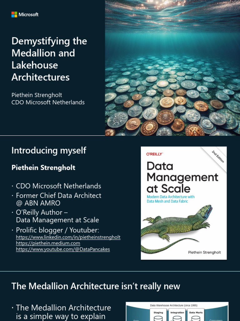 Demystifying The Medallion and Lakehouse Architectures 1714820046 | PDF ...