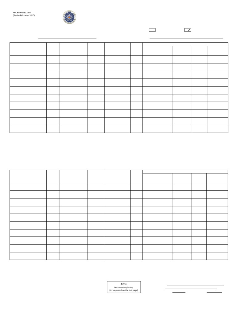 New PRC Form Midwifery PDF Free | PDF | Midwife | Midwifery