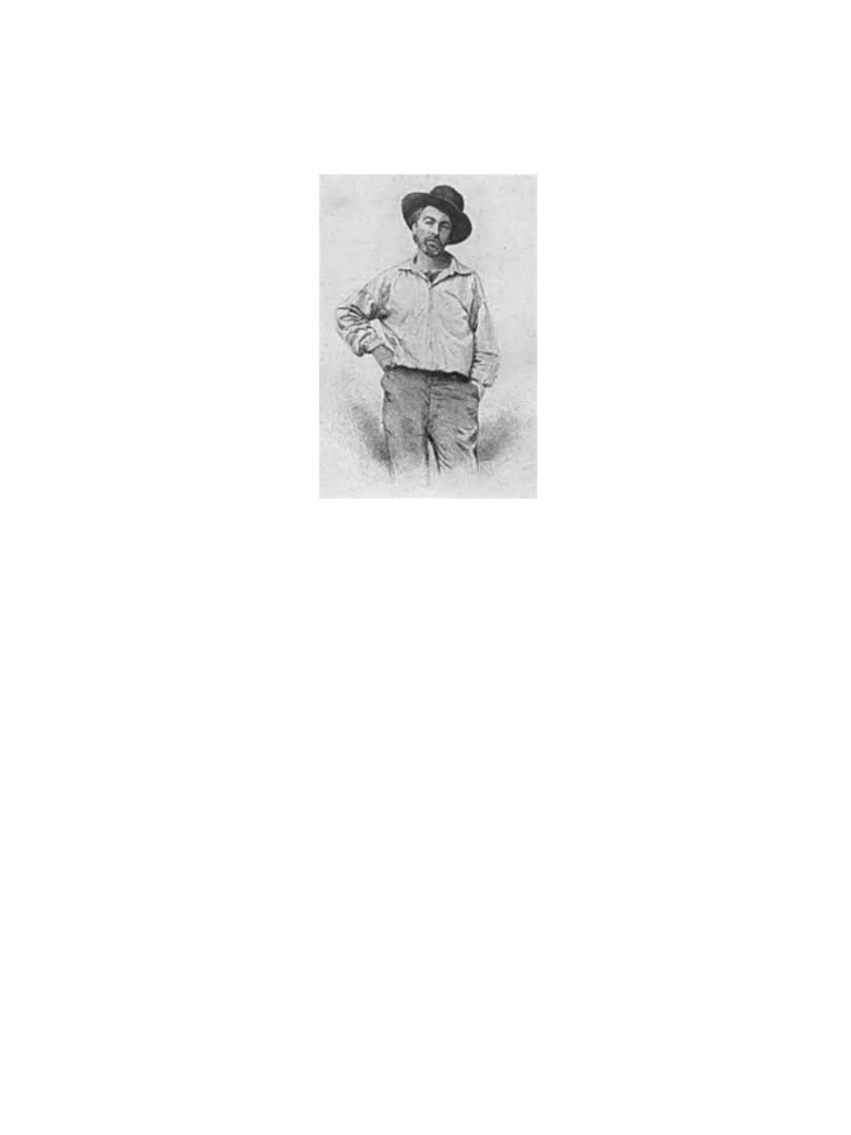 POEMS Whitman, Walt Song of Myself, Leaves of Grass (1855) Analysis by ...