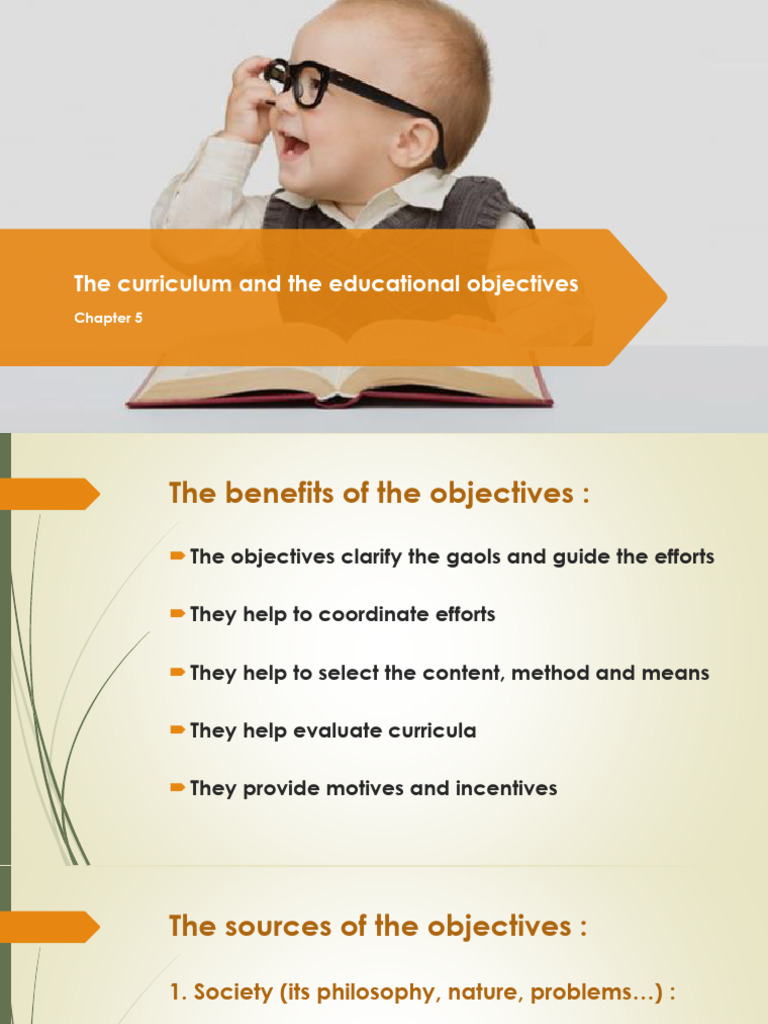 The Curriculum and The Educational Objectives (Ch5) | PDF