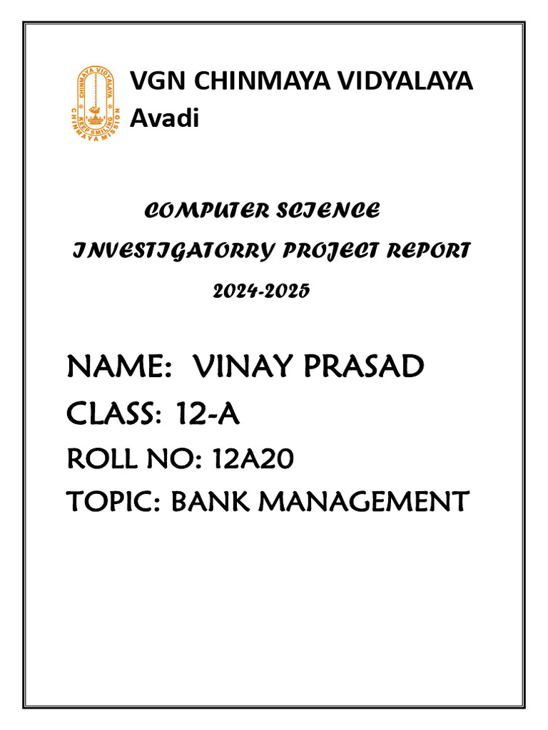 CS Vinay | PDF