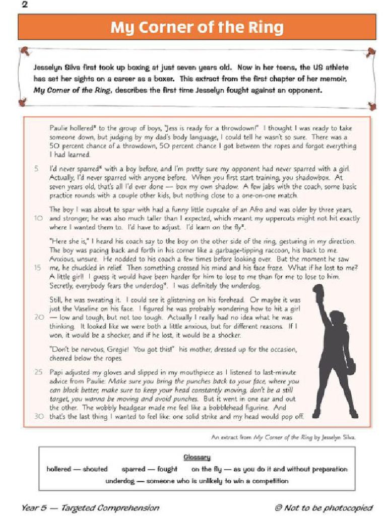 My Corner of The Ring | PDF