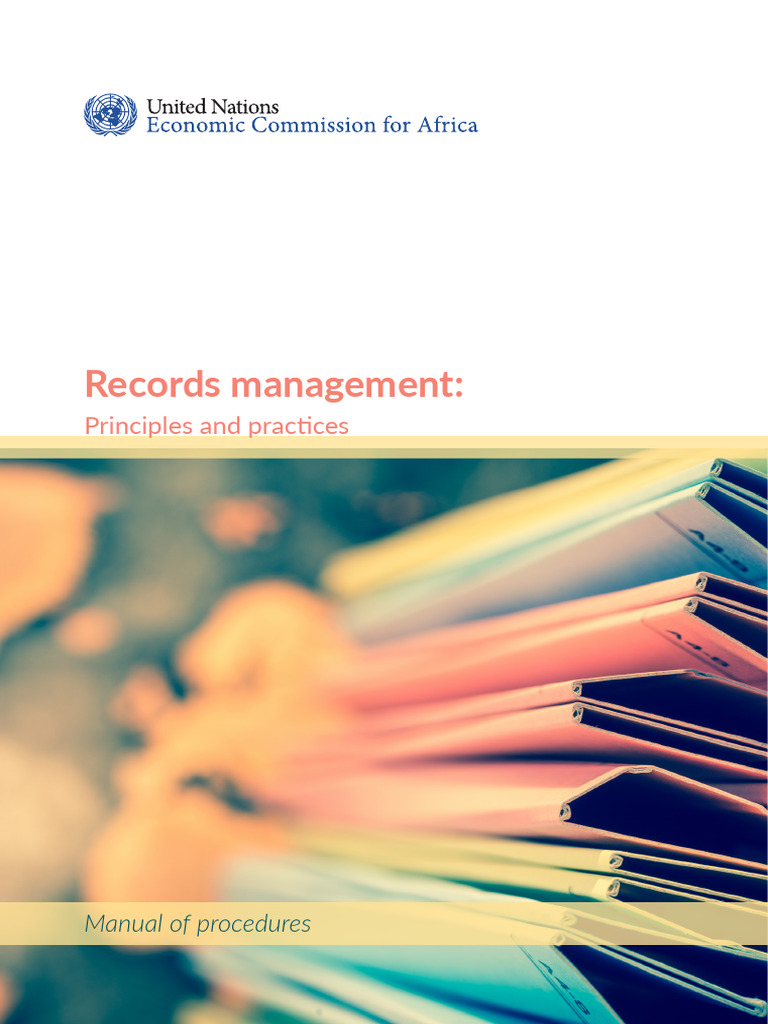 Records Management:: Principles and Practices | PDF | Records ...