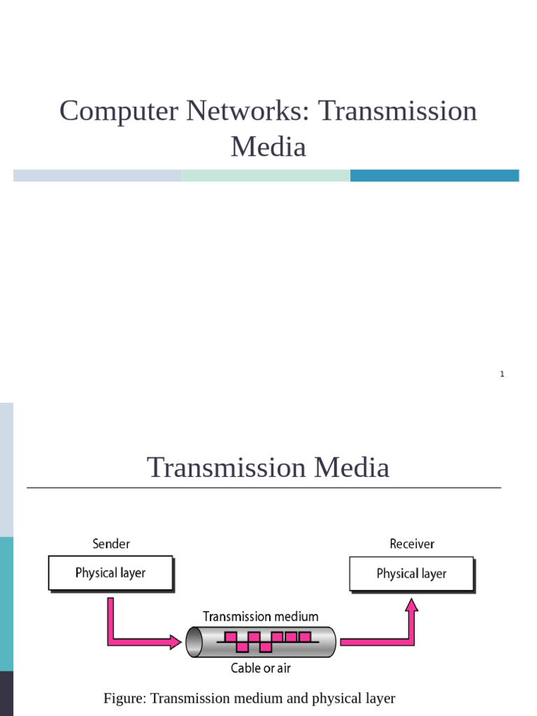 Computer Networks-Transmission Media | PDF | Radio | Wireless