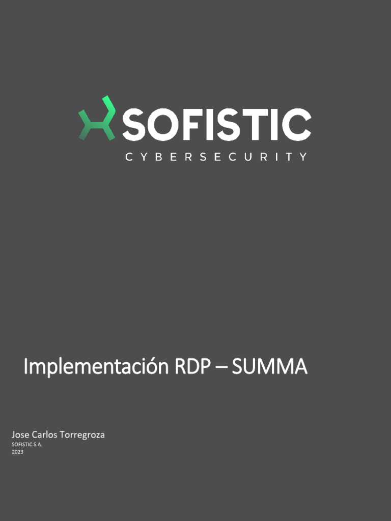 MANUAL Implementación RDP | PDF | Servidor proxy | Cookie HTTP