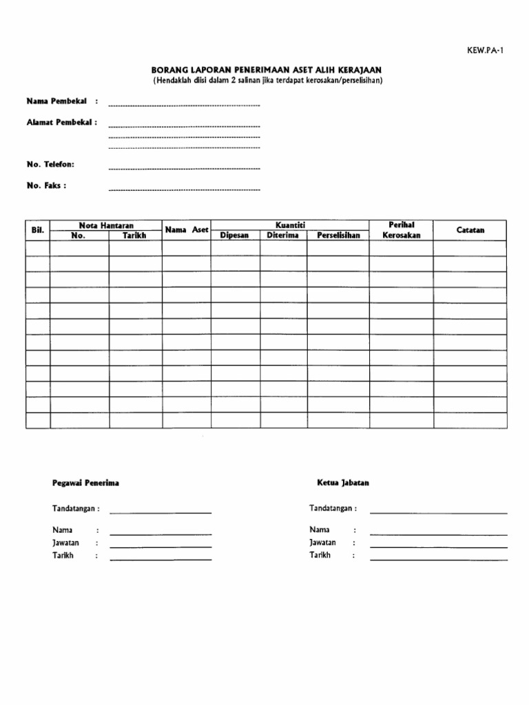 KEW. PA.1 Hingga KEW - PA.32 | PDF