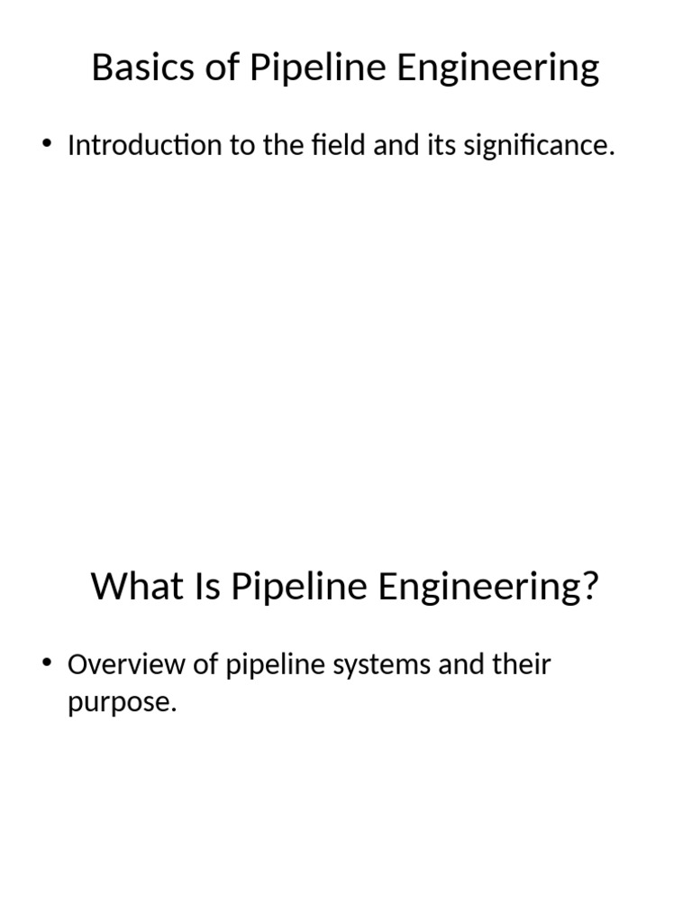 Basics of Pipeline Engineering | PDF | Art | Science & Mathematics
