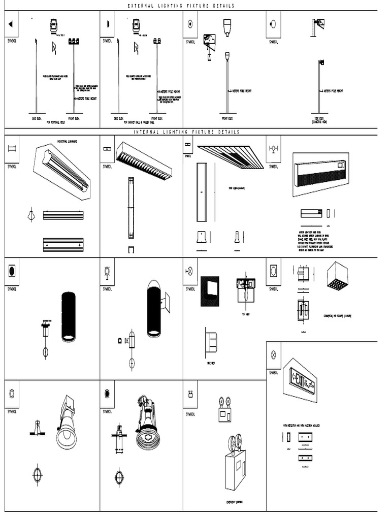 Electrical Shop Drawing Details-Objet 1 | PDF