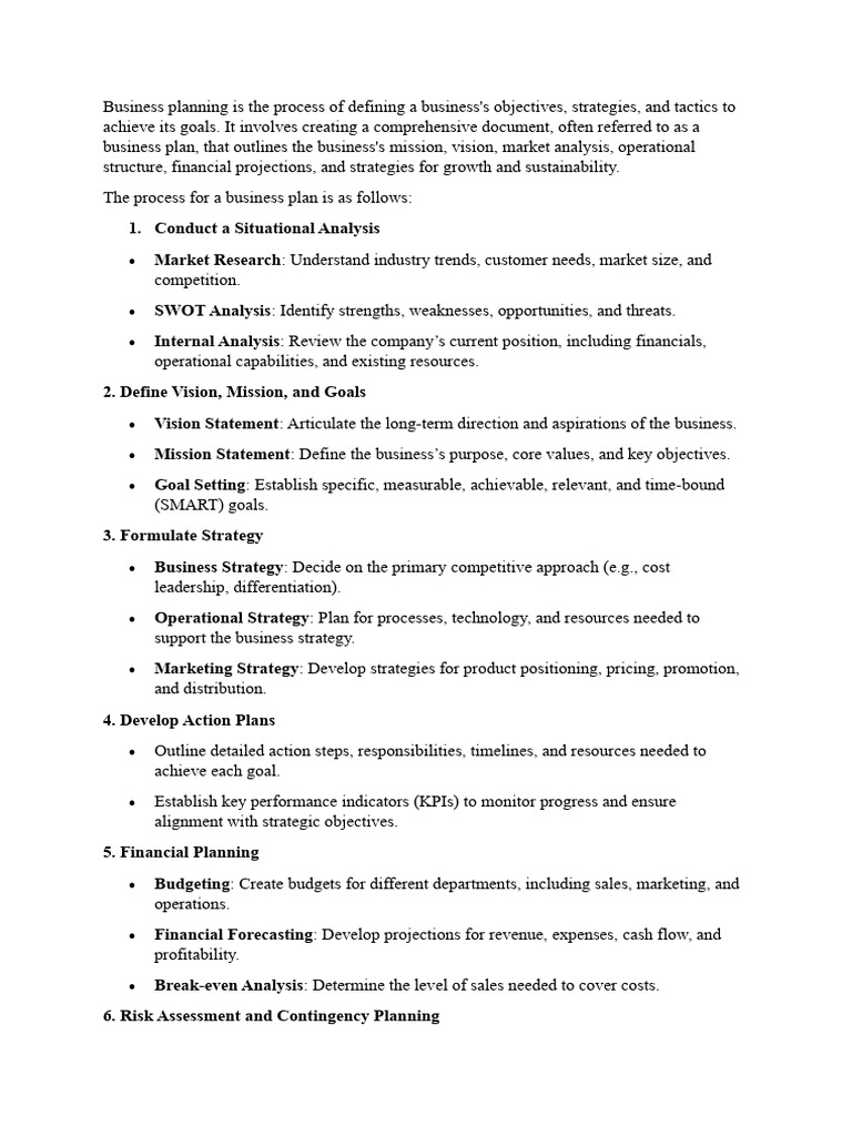 Module 3 Business Planning | PDF | Feasibility Study | Strategic Management