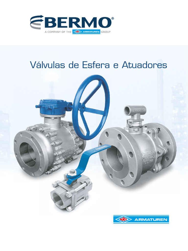 Catalogo - Valvulas Esfera e Atuadores - Bermo | PDF | Válvula ...