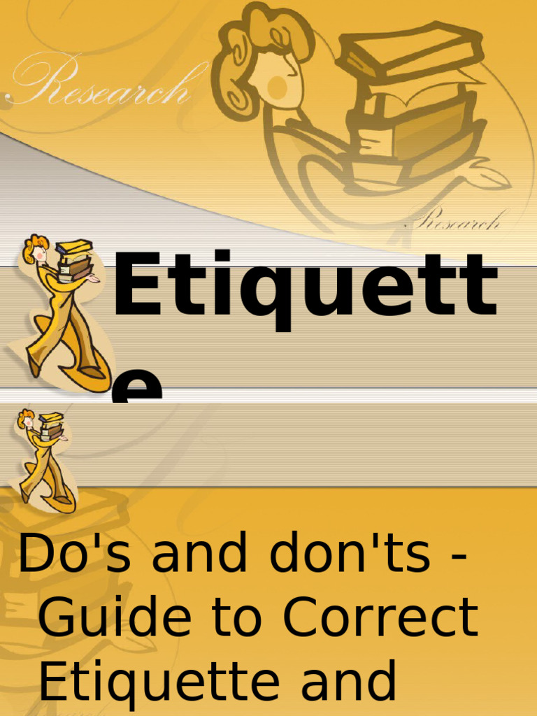 Essential Workplace Etiquette Guide | PDF
