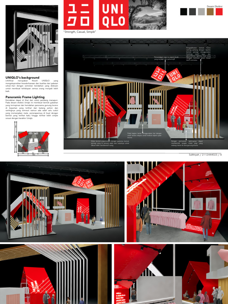 UNIQLO Exhibition Booth | PDF