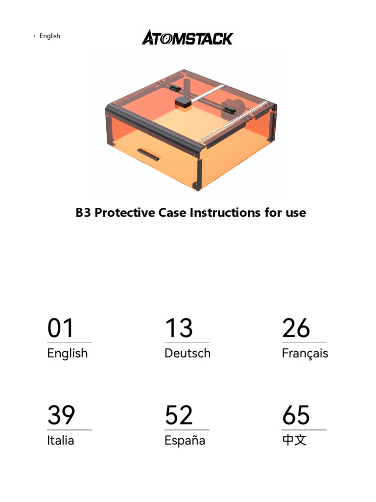 B3 Protective Case User Instructions | PDF | Camera