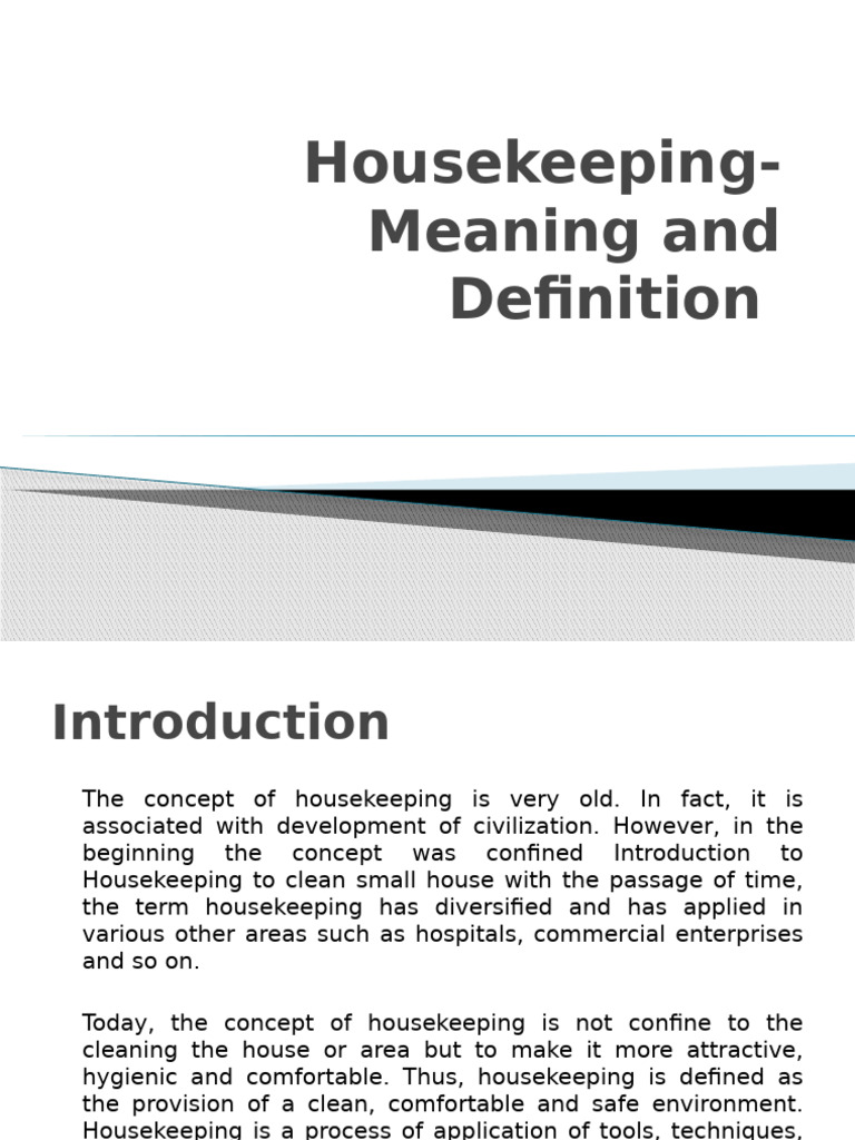 Housekeeping Essentials for Hotels | PDF | Housekeeping | First Aid