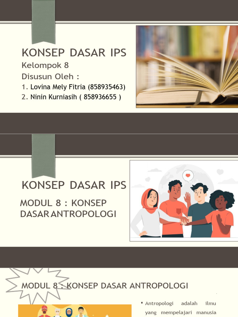 Konsep Dasar Ips Modul 8 | PDF