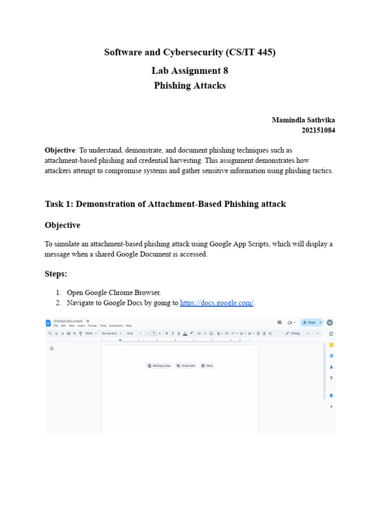 Cybersecurity Lab8 | PDF | Phishing | Databases