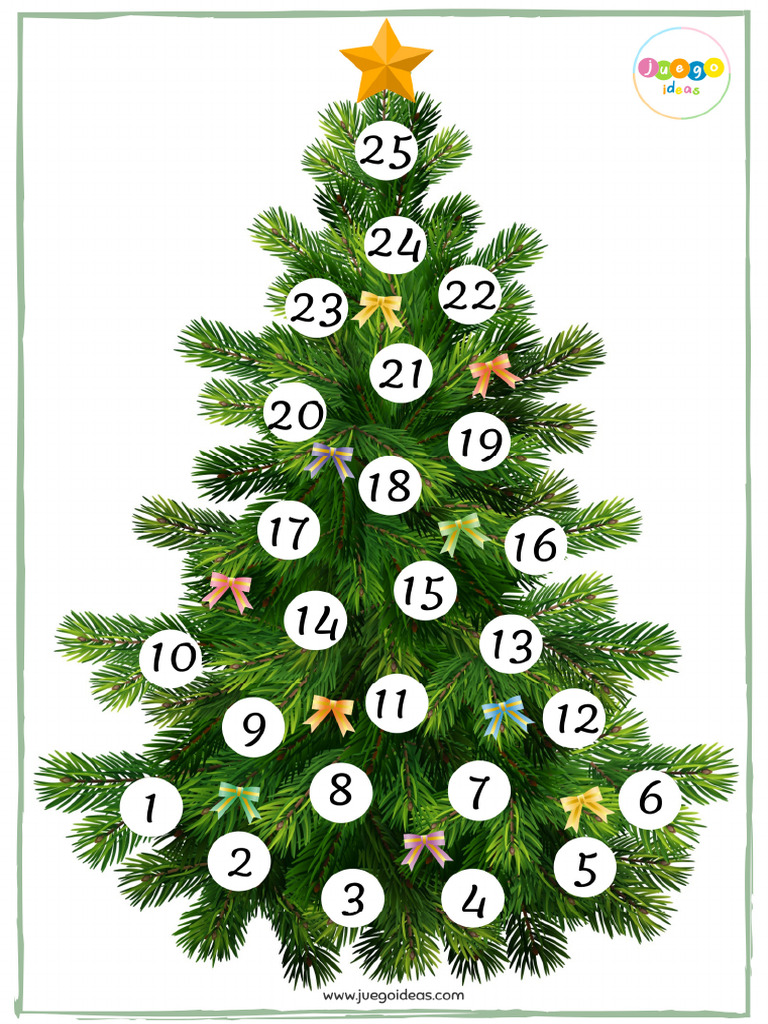 Calendario de Adviento Con Actividades Juegoideas - Com Riqlod | PDF