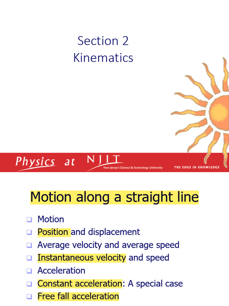 Medical. Physics - Section2 | PDF | Acceleration | Velocity