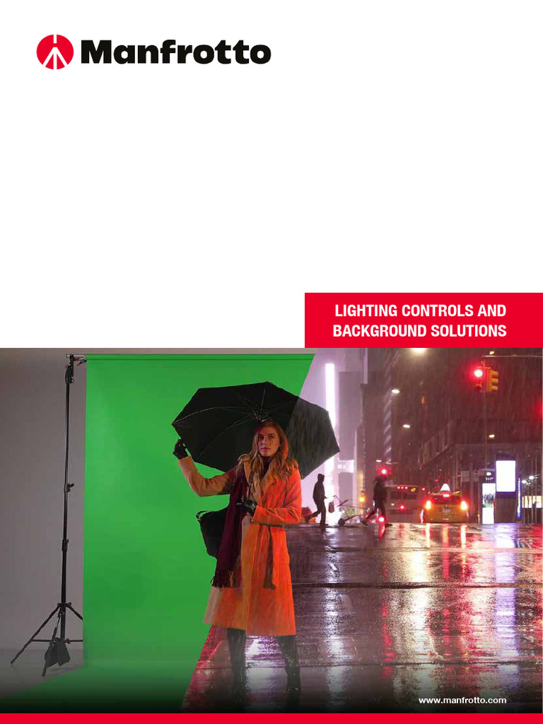 Manfrotto Controls and Backgrounds Solutions Brochure-July-23 | PDF ...